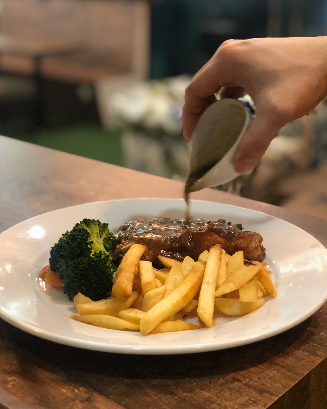 Black Pepper Chicken Chop – Petals Room Cafe & Bistro